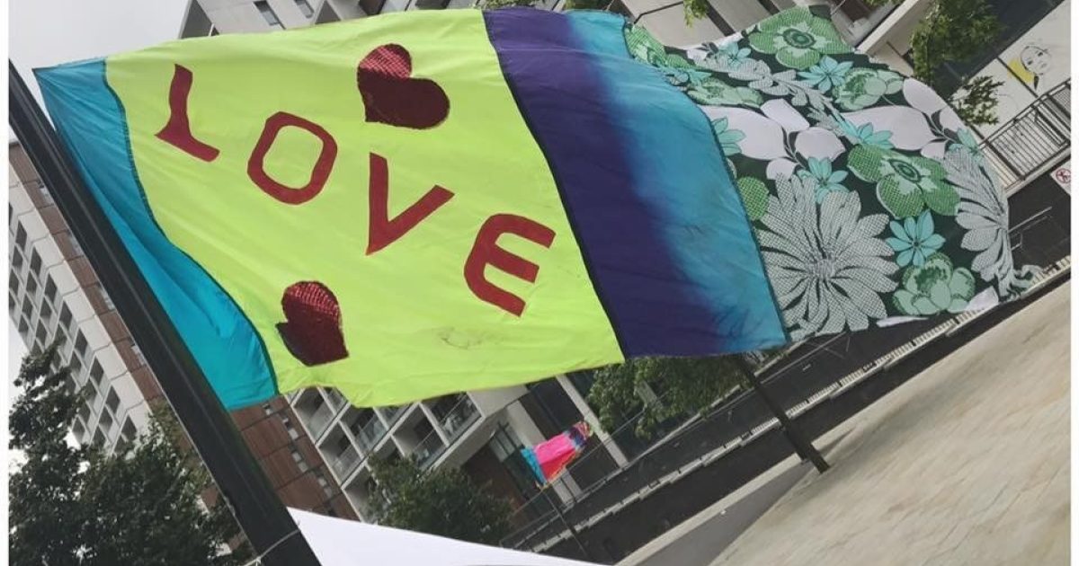 Guerrilla Arts: FLAG IT UP! Drop-In Workshops | EEA