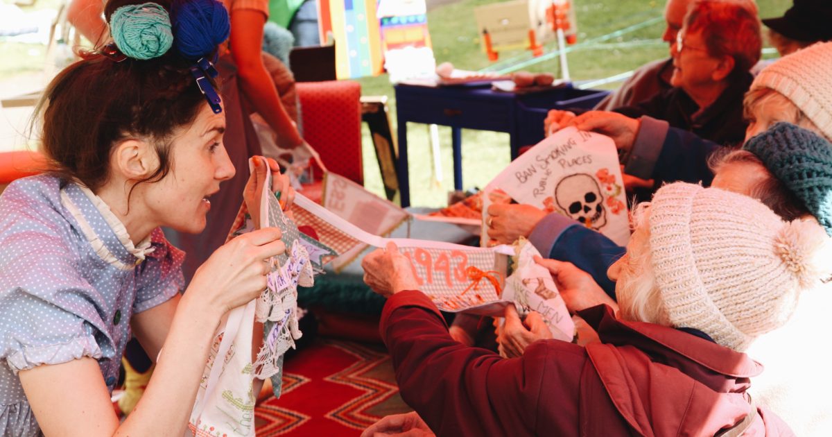 Giant Quilt Making | EEA