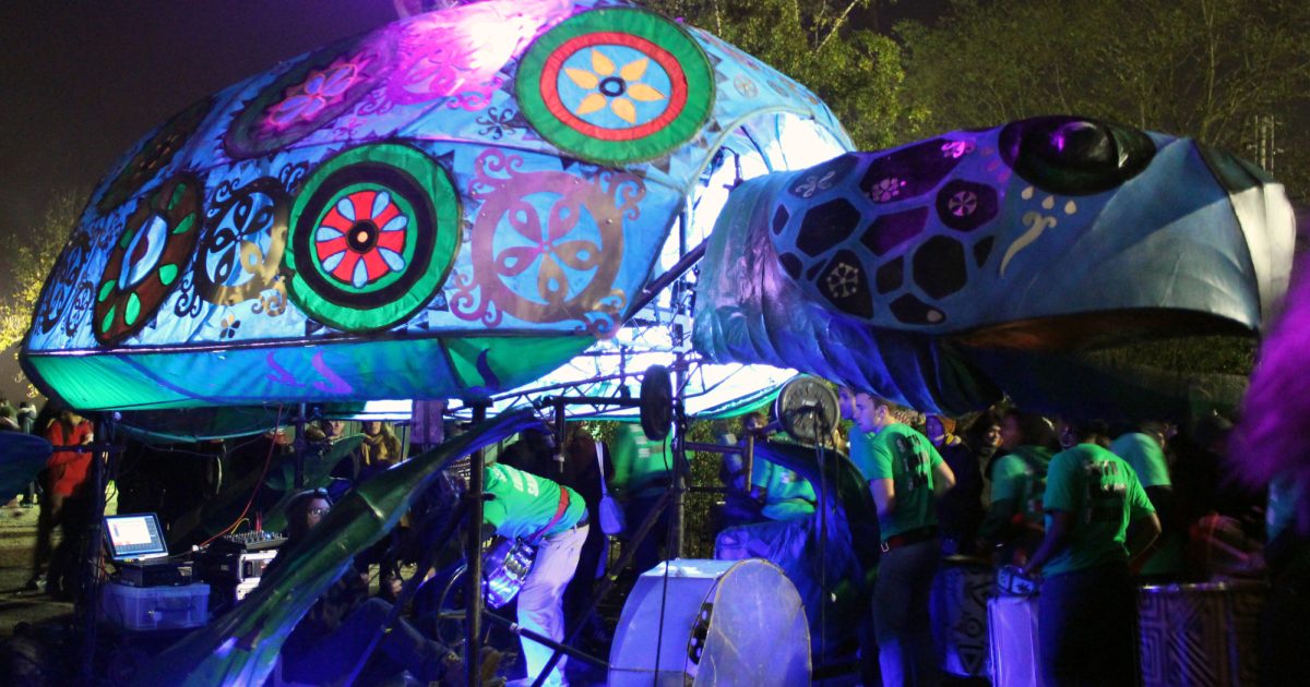 Disco Turtle at the Southend Halloween Parade 2023 | EEA